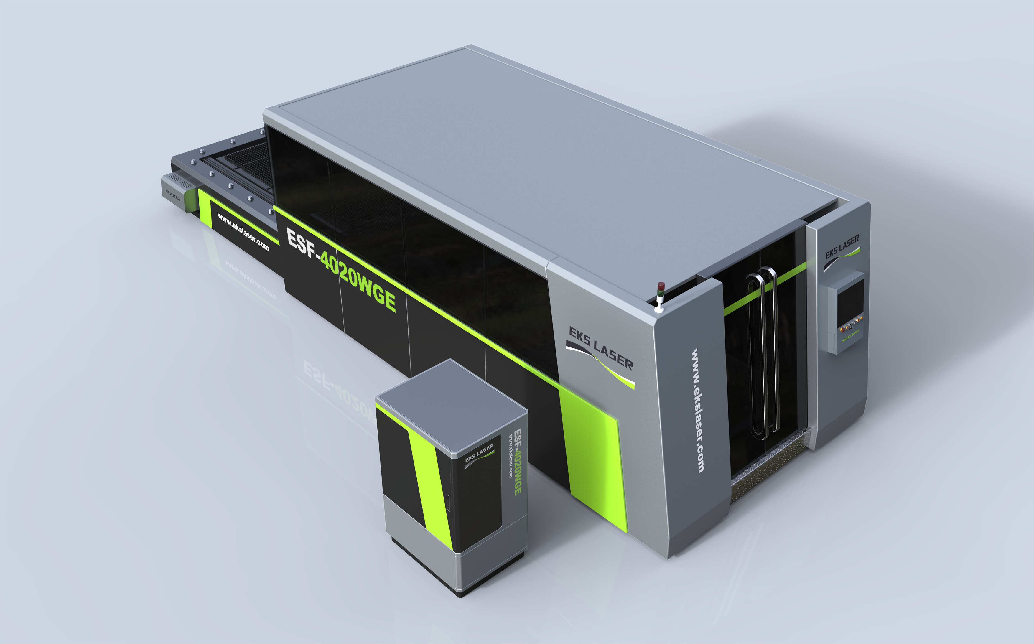 Multi-protection full-enclosed exchange table fiber laser cutting ...